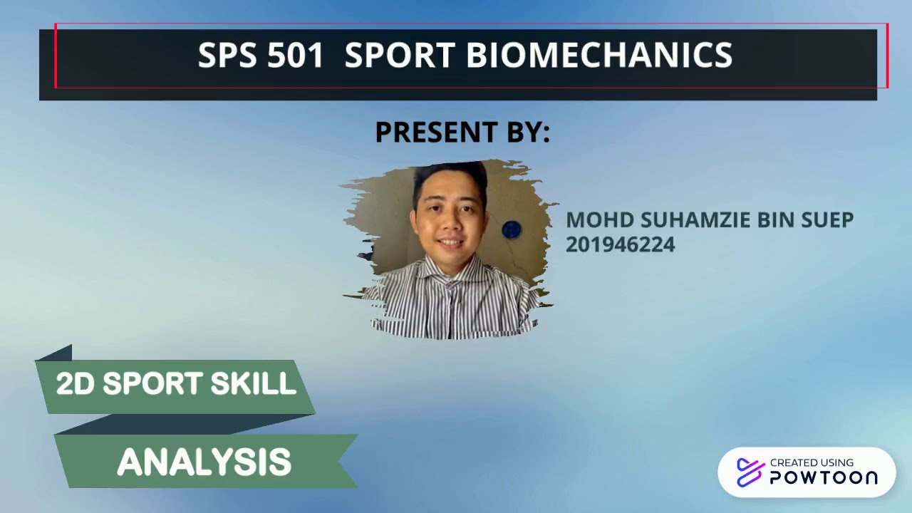 INTRODUCTION 2D SPORT SKILL ANALYSIS - YouTube
