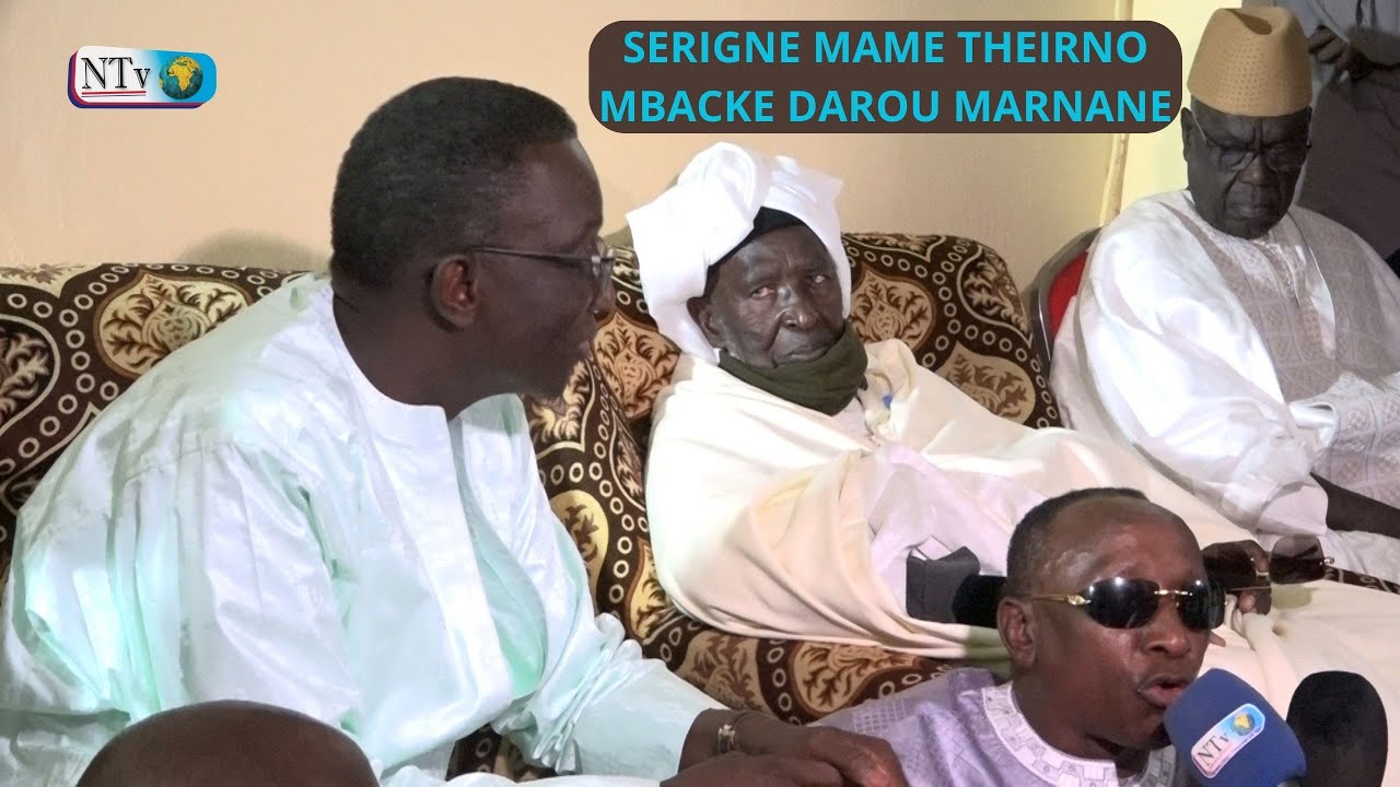 Visite du Premier ministre Amadou BA à Darou Marnane Chez Serigne Mame Thierno MBACKE - YouTube