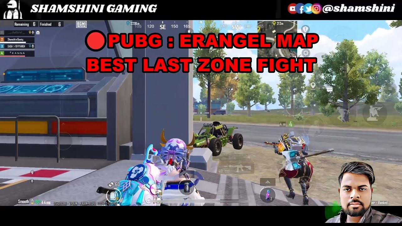 PUBG — BEST LAST ZONE FIGHT/ERANGEL MAP PART-2/2125 /#pubg #bgmi ...