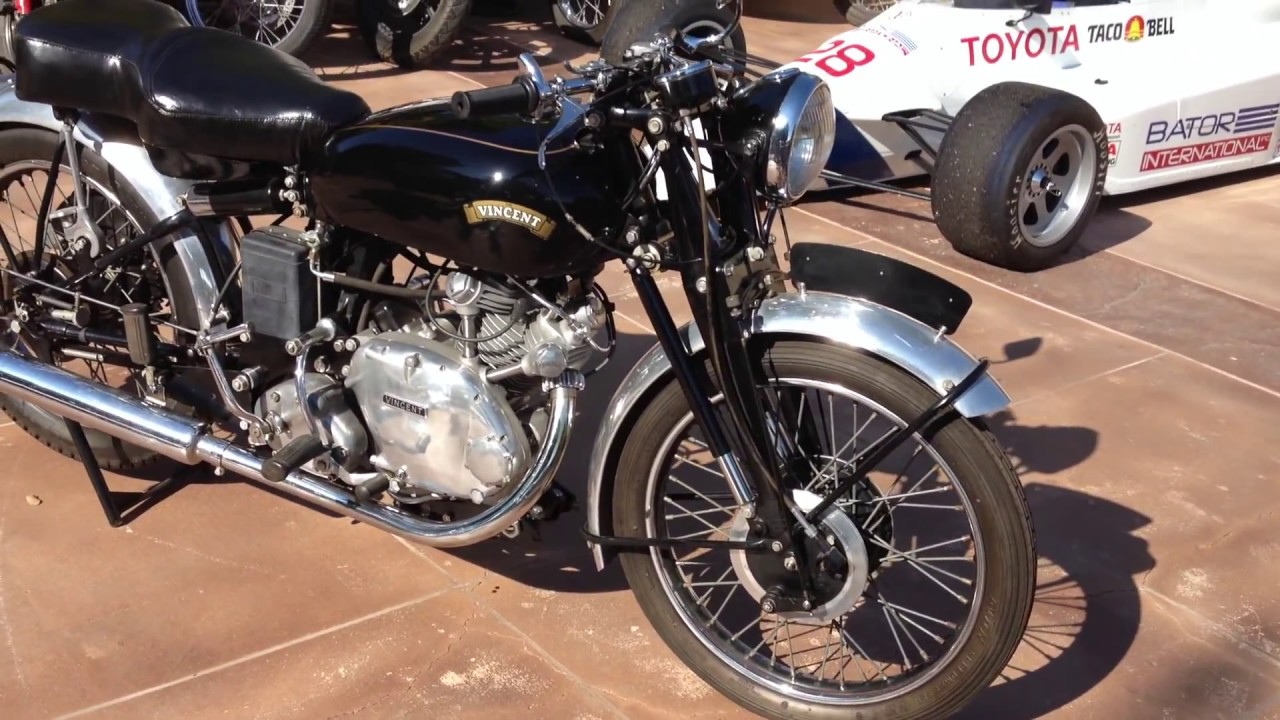 1951 Vincent Comet - YouTube