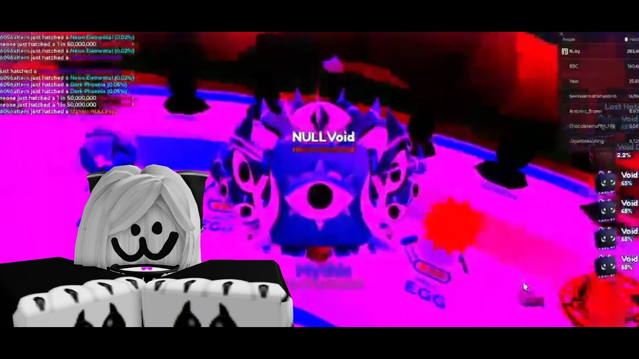 I HATCHED A MYTHIC NULL VOID IN BGSI!!!! - YouTube