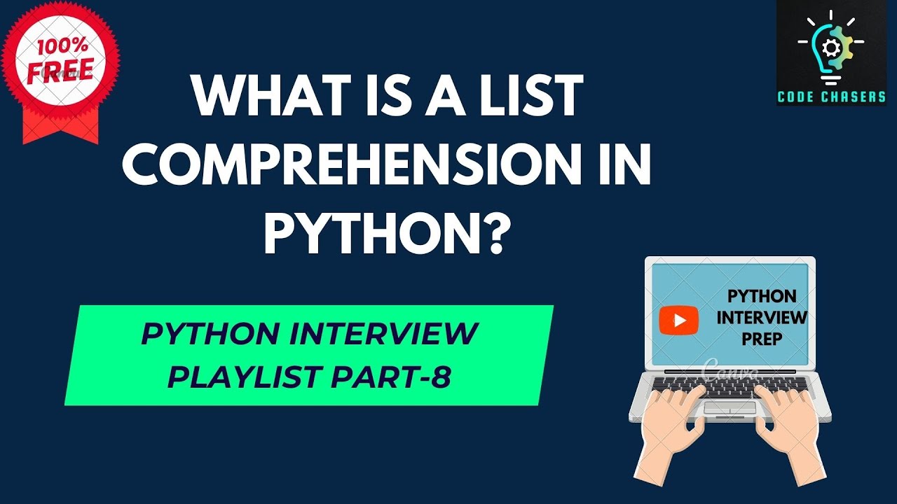 9 List Comprehension In Pythonpython Interview Playlist Python 9470