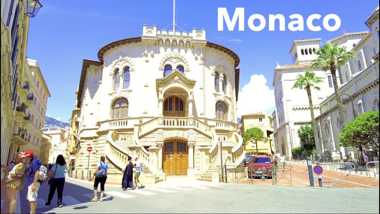 Monaco, City walking tour - 4K UHD 60 fps - YouTube