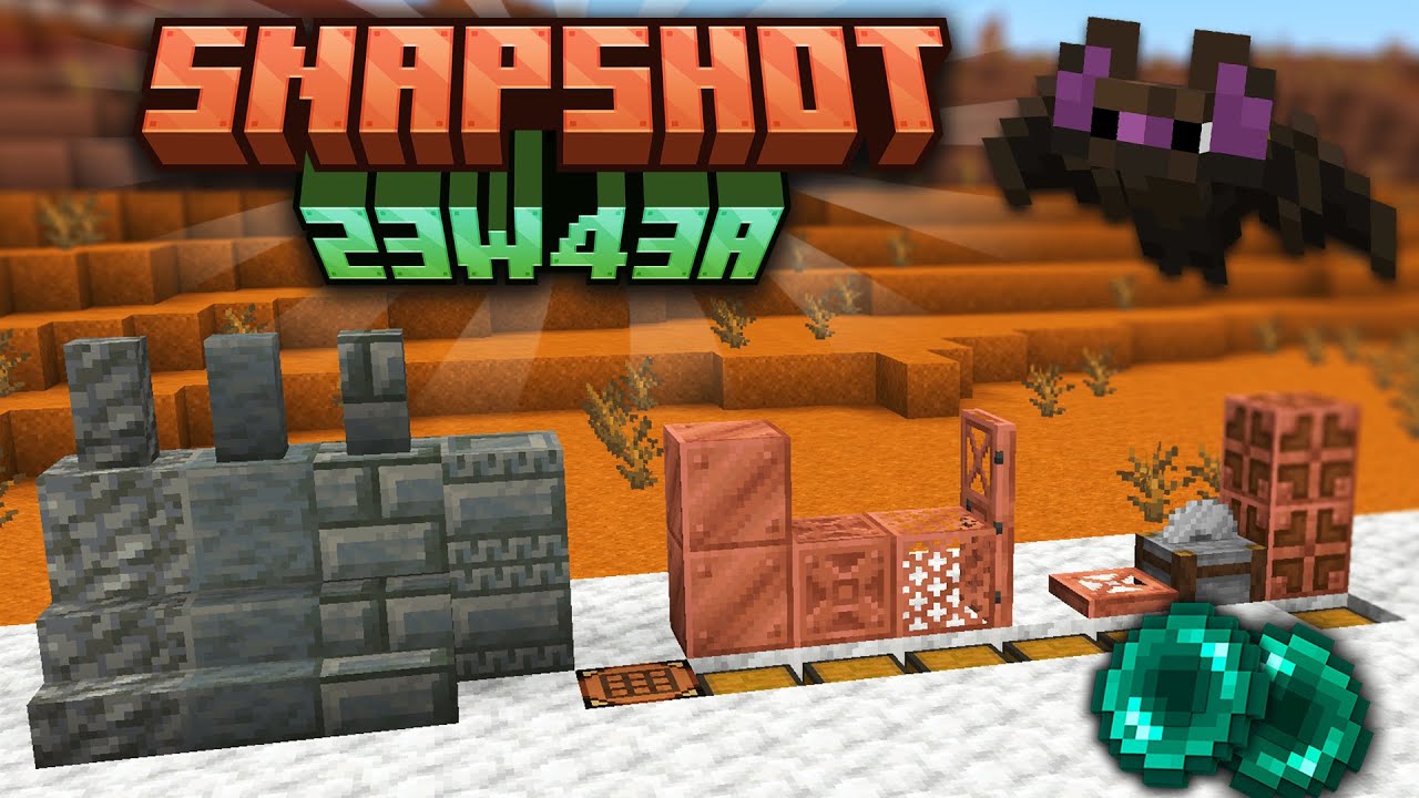 Nouveaux Blocs de Copper & Tuff - Minecraft 1.21: Snapshot 23w43a - YouTube