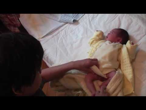 Bathing at home by Grandma Part II