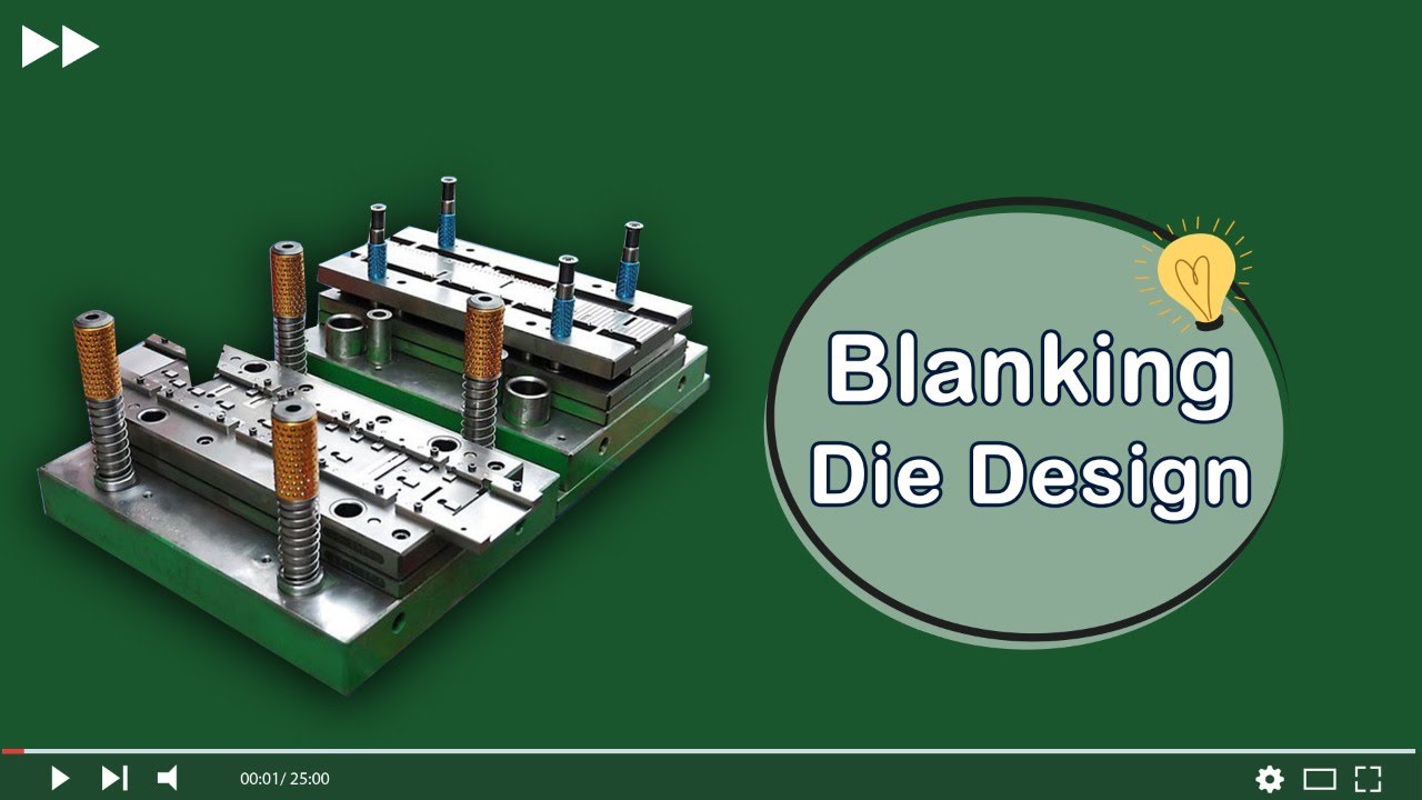 Blanking die design - YouTube