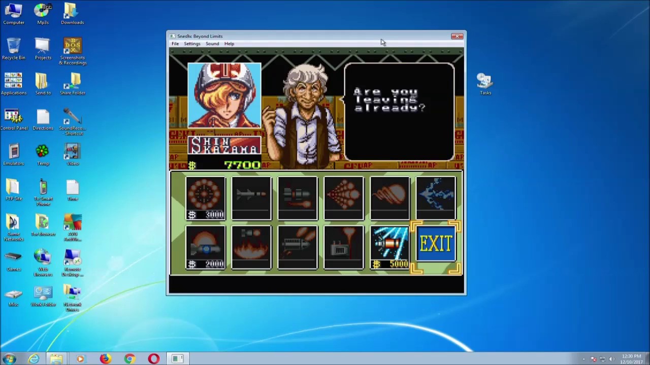 Snex9x Super Nintendo Emulator For Windows