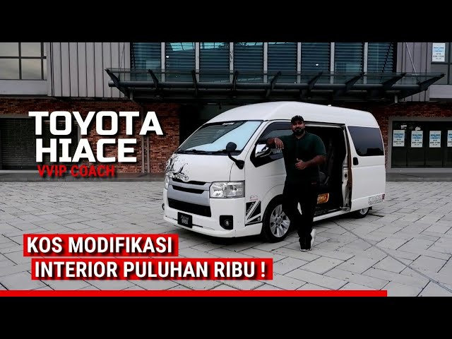 Toyota Hiace Modified Interior