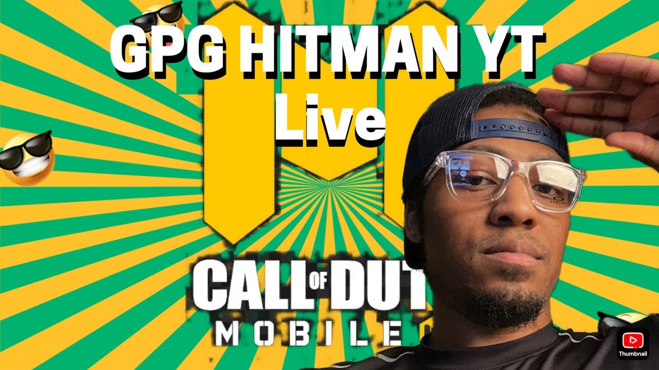 2K HD Call of duty mobile Ranked gameplay with GPG_HITMAN_YT live - YouTube