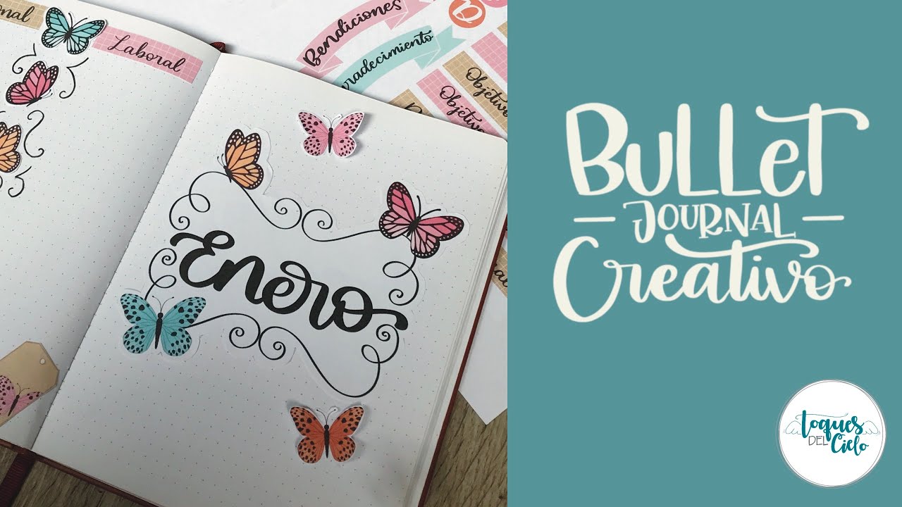 Enero en mi Bullet Journal - YouTube