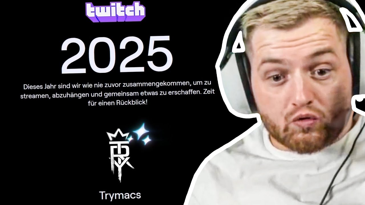🤯😍Das GROßE TRYMACS TWITCH RECAP 2025 - Das sind meine STATISTIKEN ...