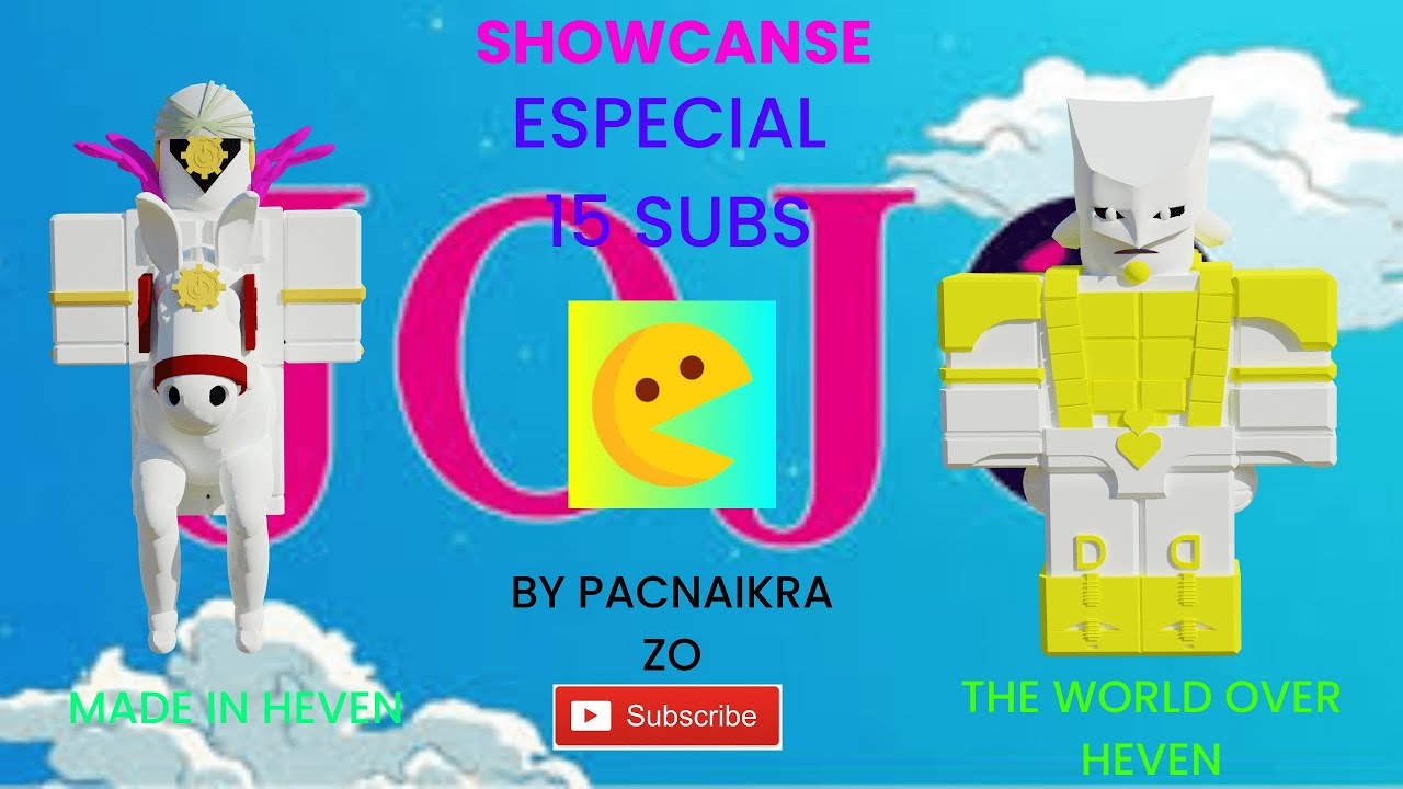 [JOJO BLOX]SHOWCASE De TWOH Y MIH // ROBLOX - YouTube