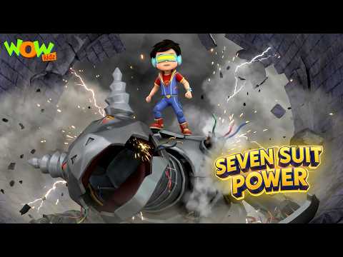 Vir The Robot Boy : Robo Vir Ne Faster Anaconda Par Kiya Attack | Seven Suit Powers | Wow Kidz