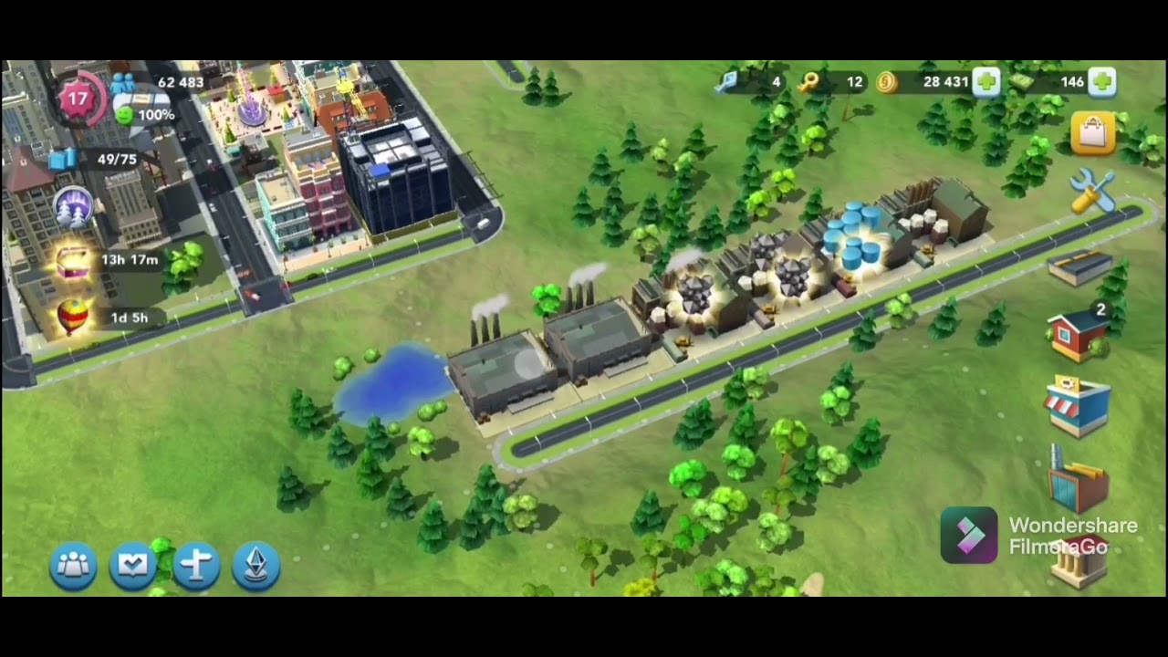 SimCity level 17 - YouTube