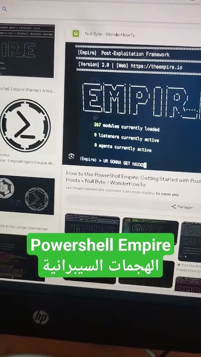 Powershell Empire | يستخدم في الهجمات السيبرانية 😮 - YouTube