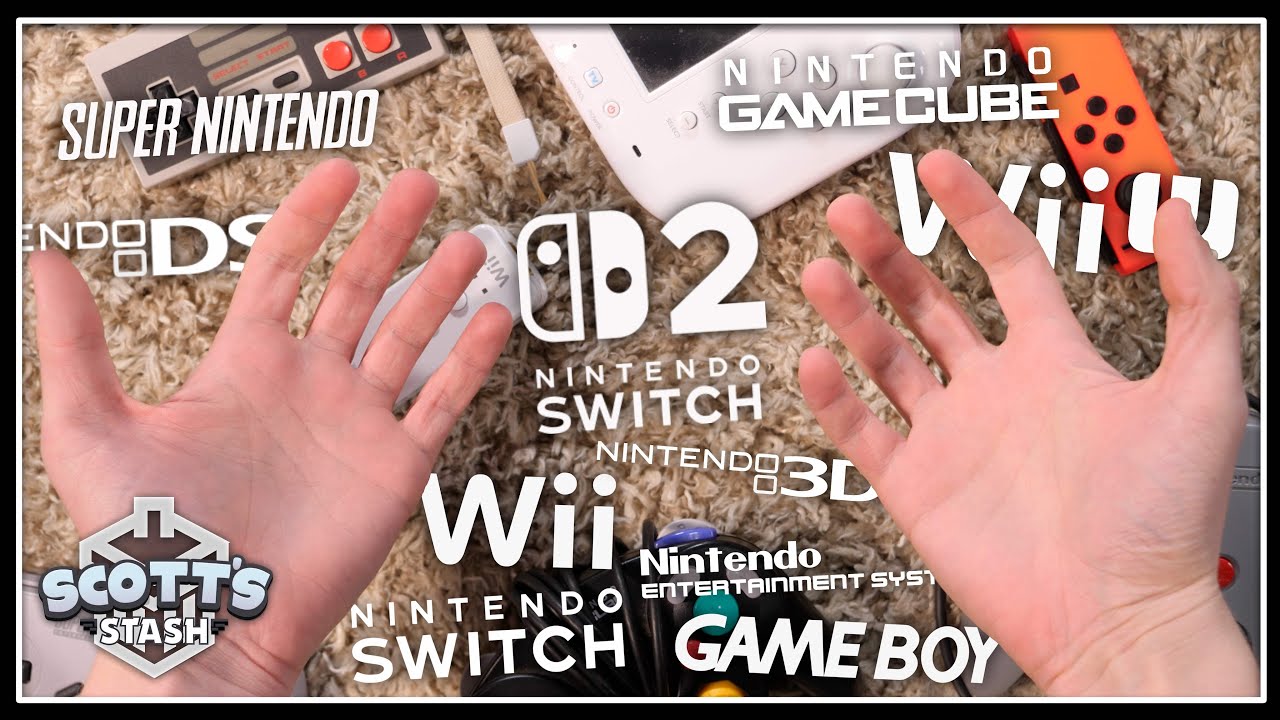 Nintendo Console Names - YouTube