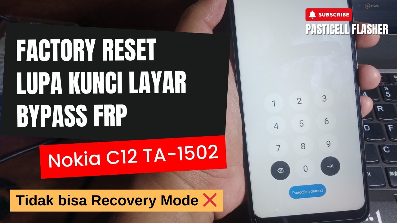 Nokia C12 TA-1502 - Factory Reset | Wipe Data | Bypass FRP (Tested 100% ...