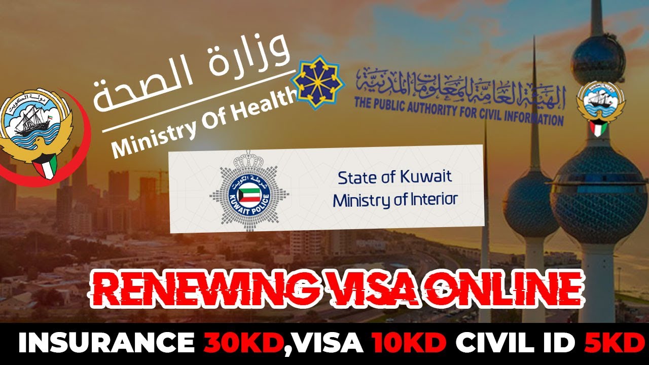 ONLINE RENEWAL FOR INSURANCE,VISA AND CIVIL ID FOR DEPENDENT VISA IN ...