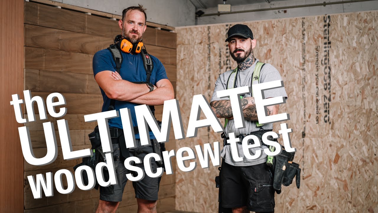 The Ultimate Wood Screw: Testing fischer's PowerFast II Screws! - YouTube