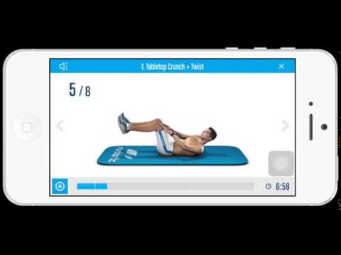 Esercizio addominali Runtastic Crunch+Twist - YouTube