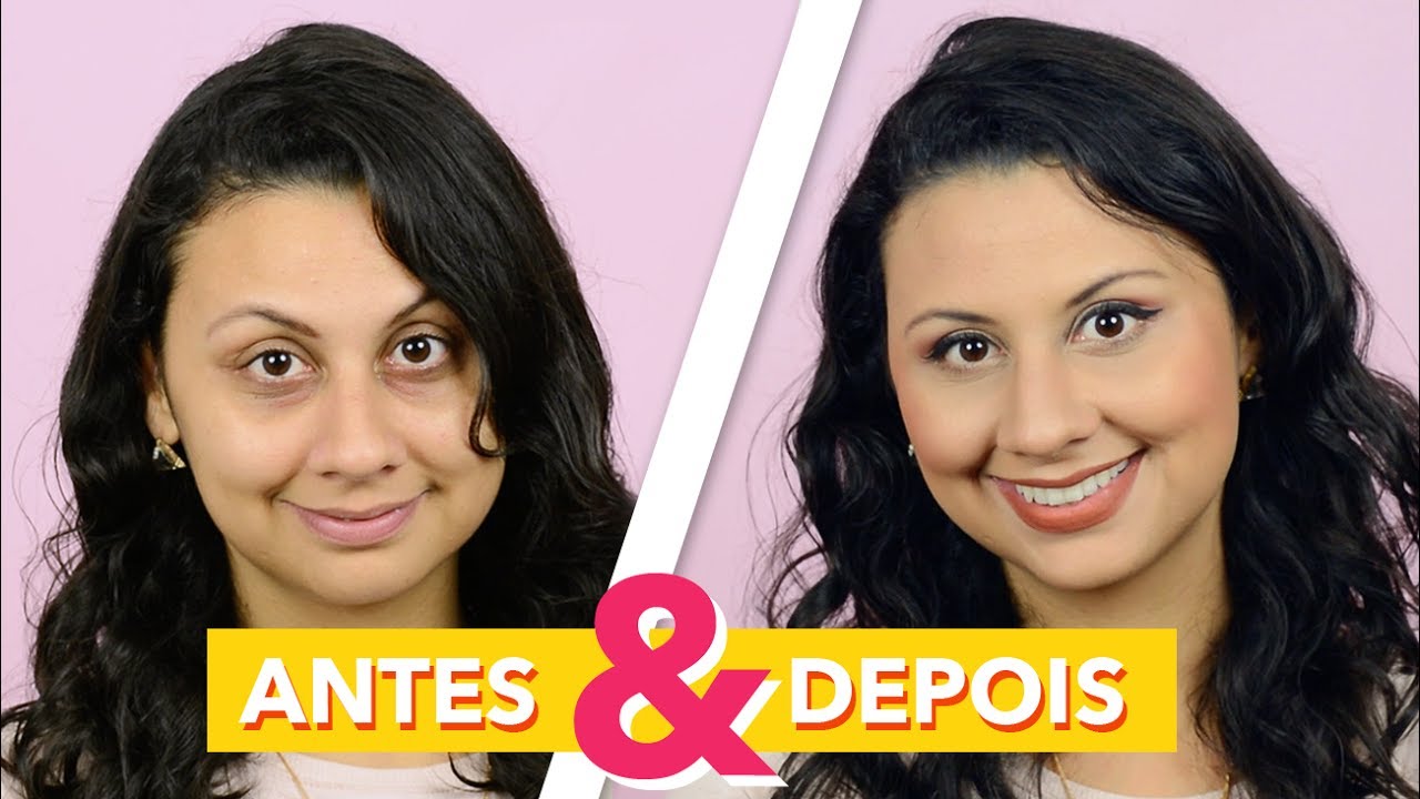 Como fazer uma pele Natural e PERFEITA - YouTube