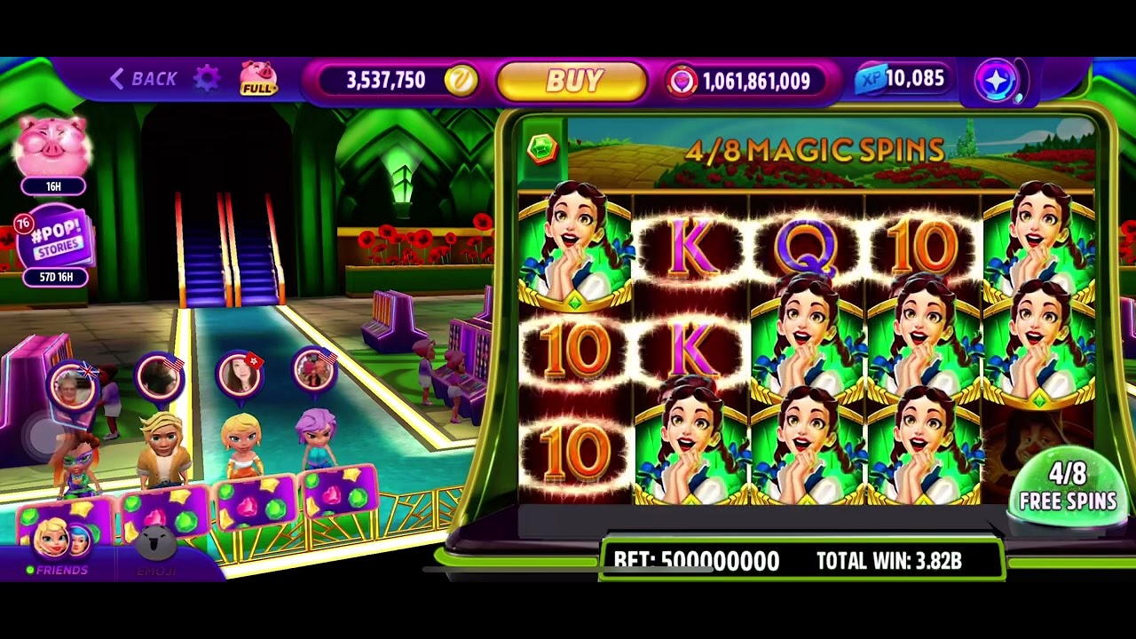 Pop Slots - When I am running out of chips! She save me suddenly 🥳 ...