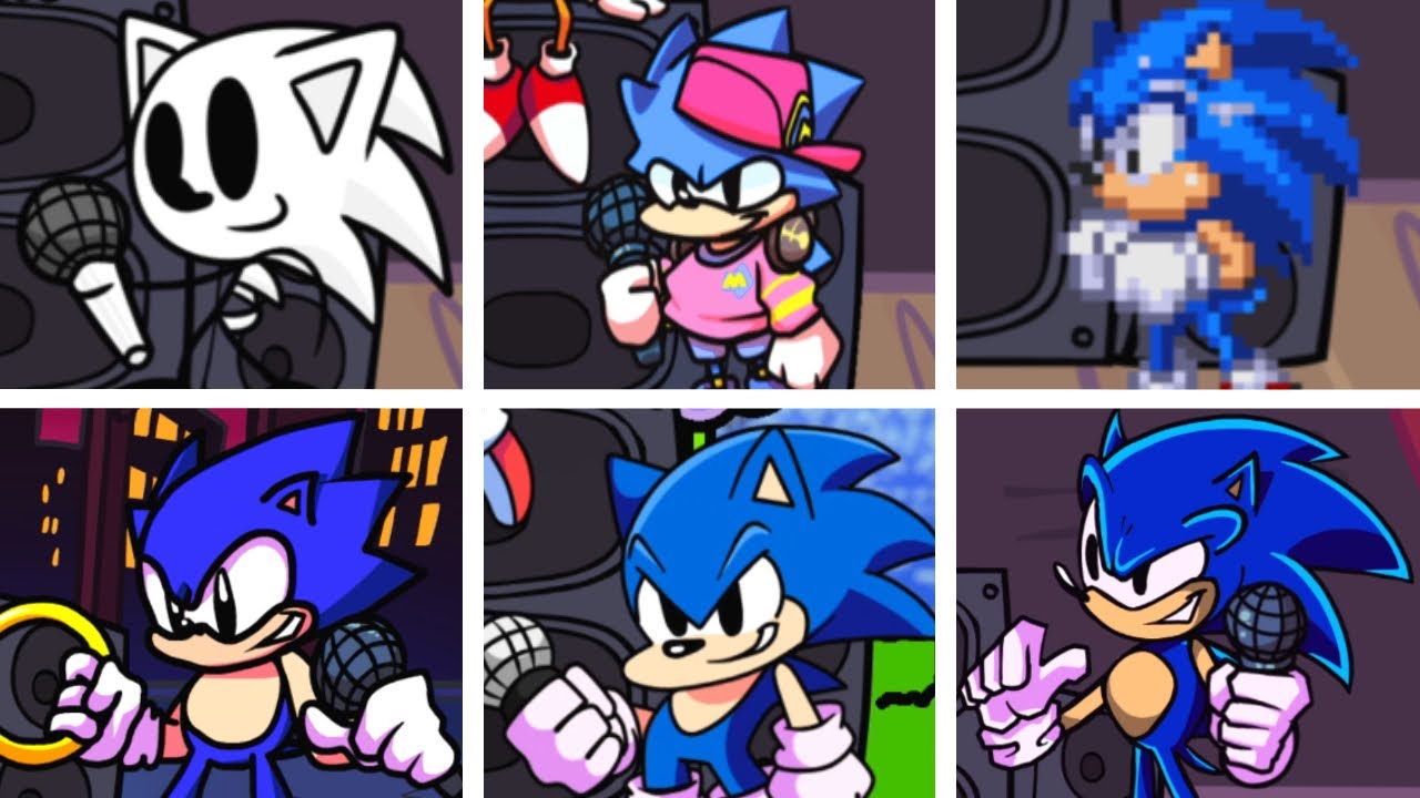 Friday night funkin’ Sonic Movie Choose Your Favorite Character - YouTube
