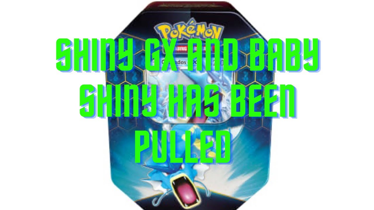 FULL ART SHINY GX AND BABY SHINY has been pulled from HIDDEN FATES TIN ...