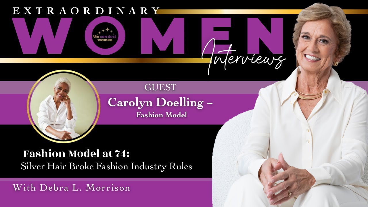 Carolyn Doelling - Fashion Model at 74: Silver Hair & Authenticity ...