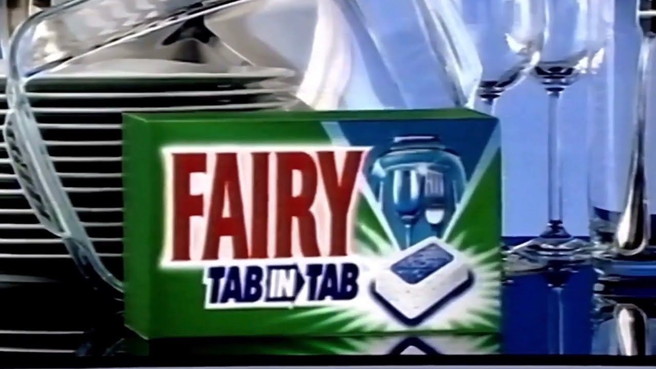 1999: Fairy Dishwasher Tablets [Tab In Tab] - 30sec Advert - YouTube
