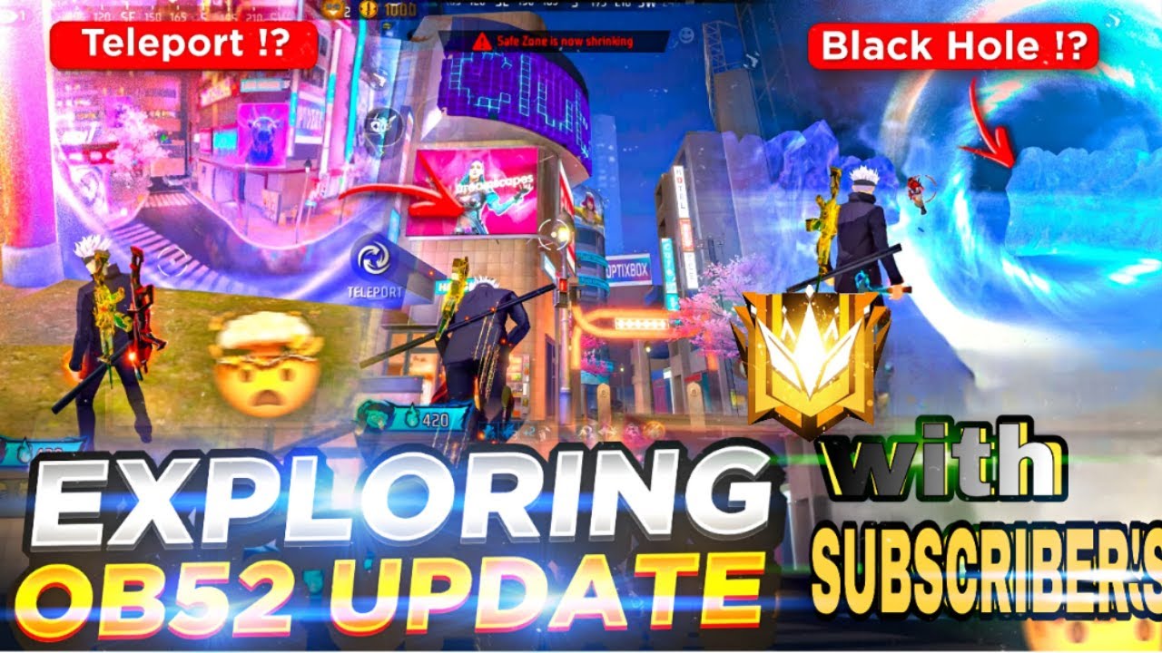 EXPLORING OB52 UPDATE With SUBSCRIBE'S - YouTube