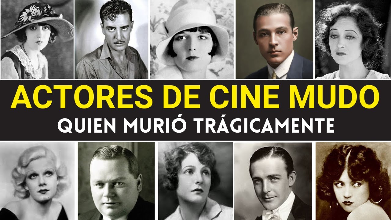 Cómo Murieron Trágicamente Las Estrellas Del Cine Mudo - YouTube