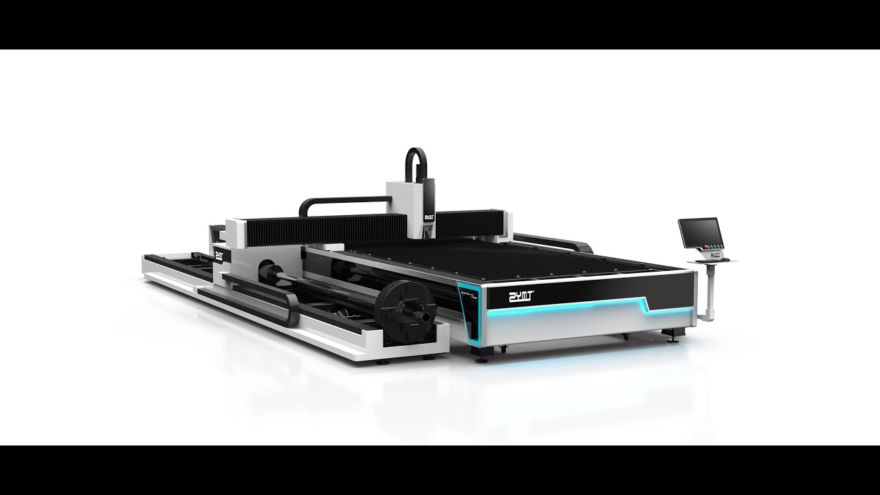 ZYMT-ZYD fiber laser - 1.5m x 3.0m bed, 3kW IPG, & Raytools/WSX cutting ...