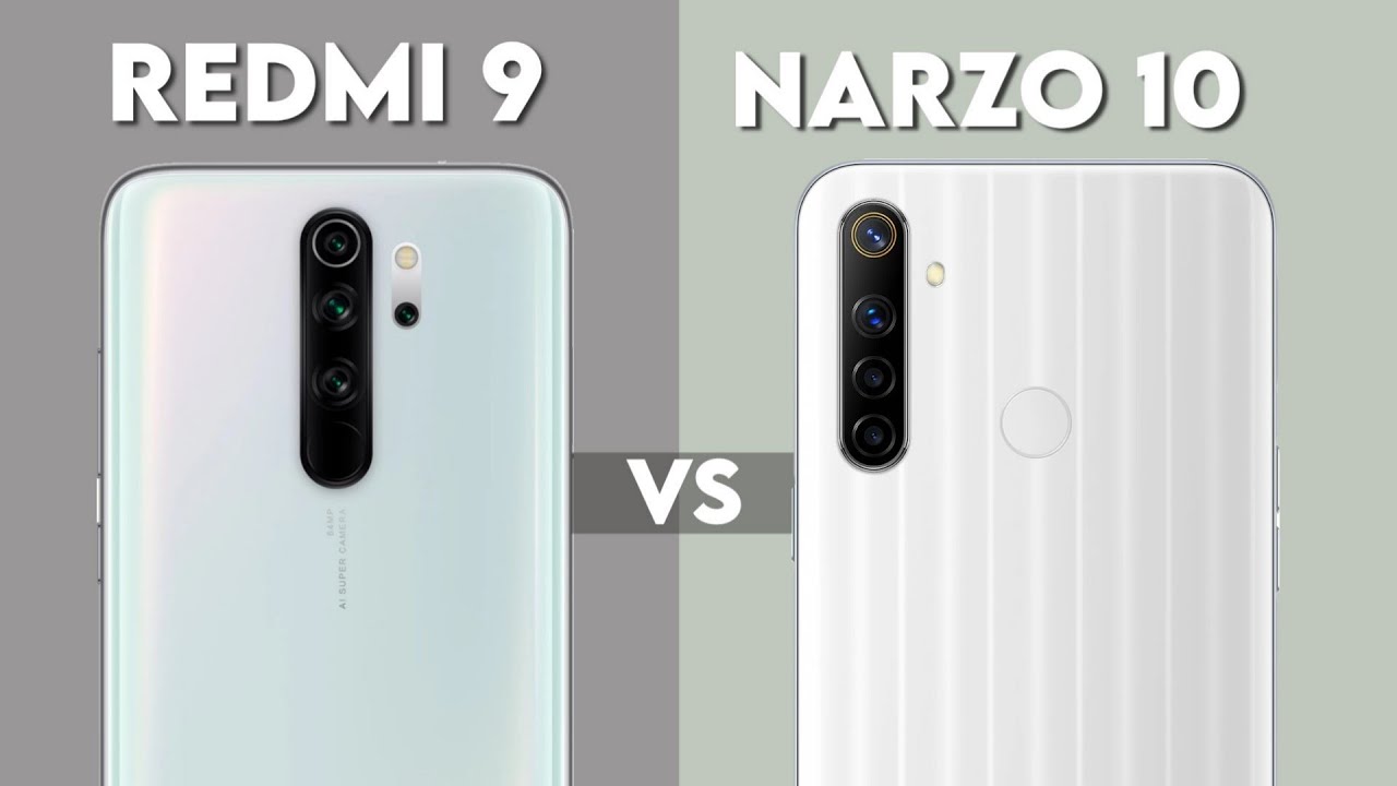 Redmi 9 vs Realme Narzo 10 Full Comparison | Camera | Battery | Best ...