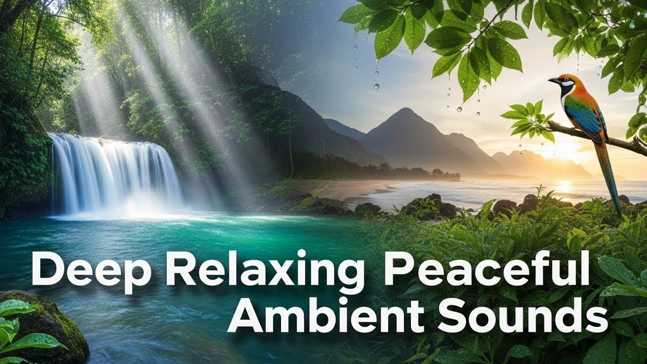 Deep Relaxing Flute Music | Ultra-Calm Ambient Sounds for Anxiety ...
