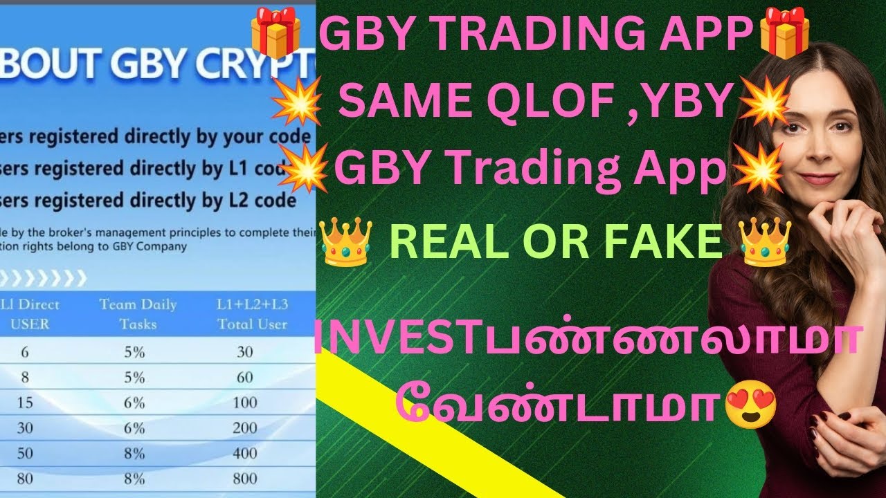 GBY TRADING Earning App || SAME QLOF APP|| GBY TRADING REAL OR FAKE ...