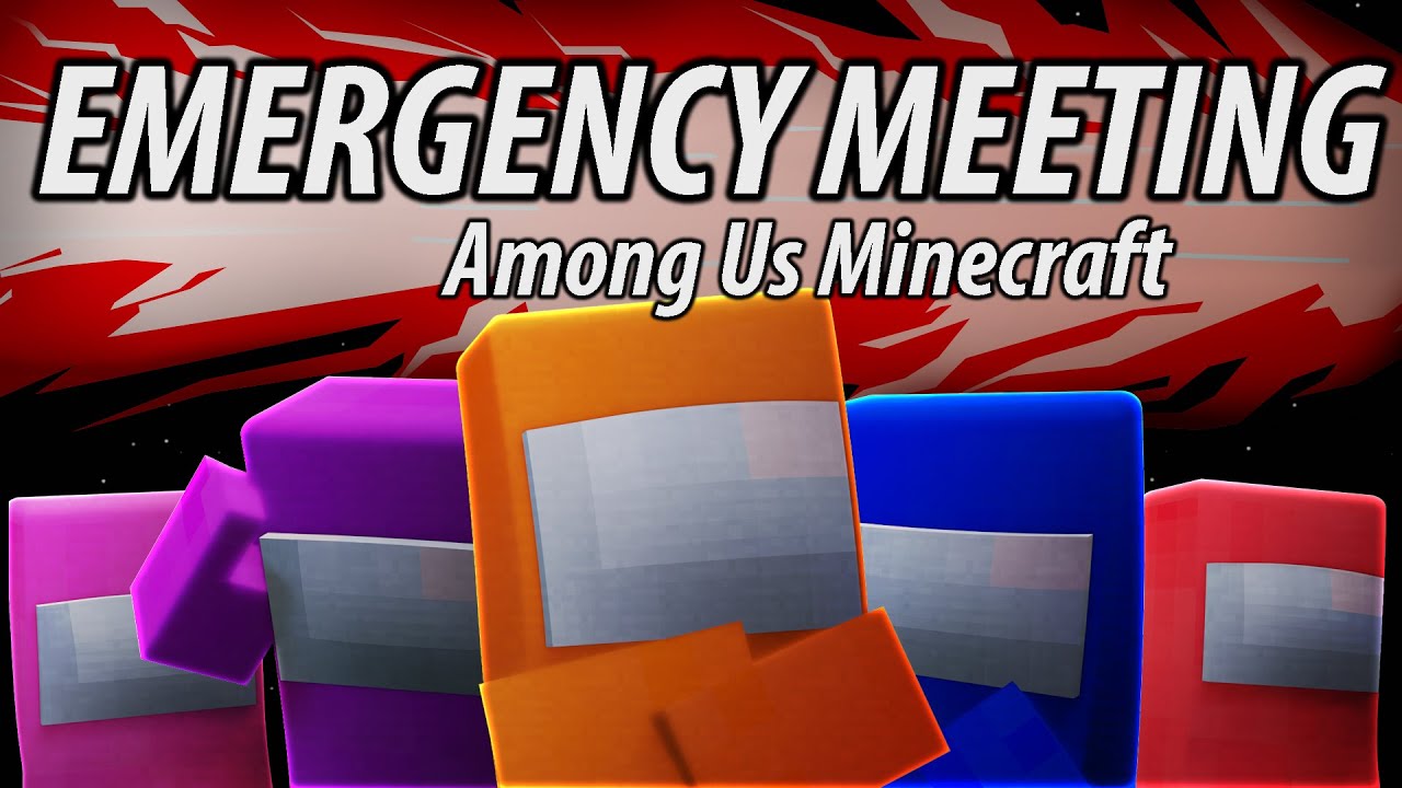 EMERGENCY MEETING Among Us Minecraft Animation - YouTube Music