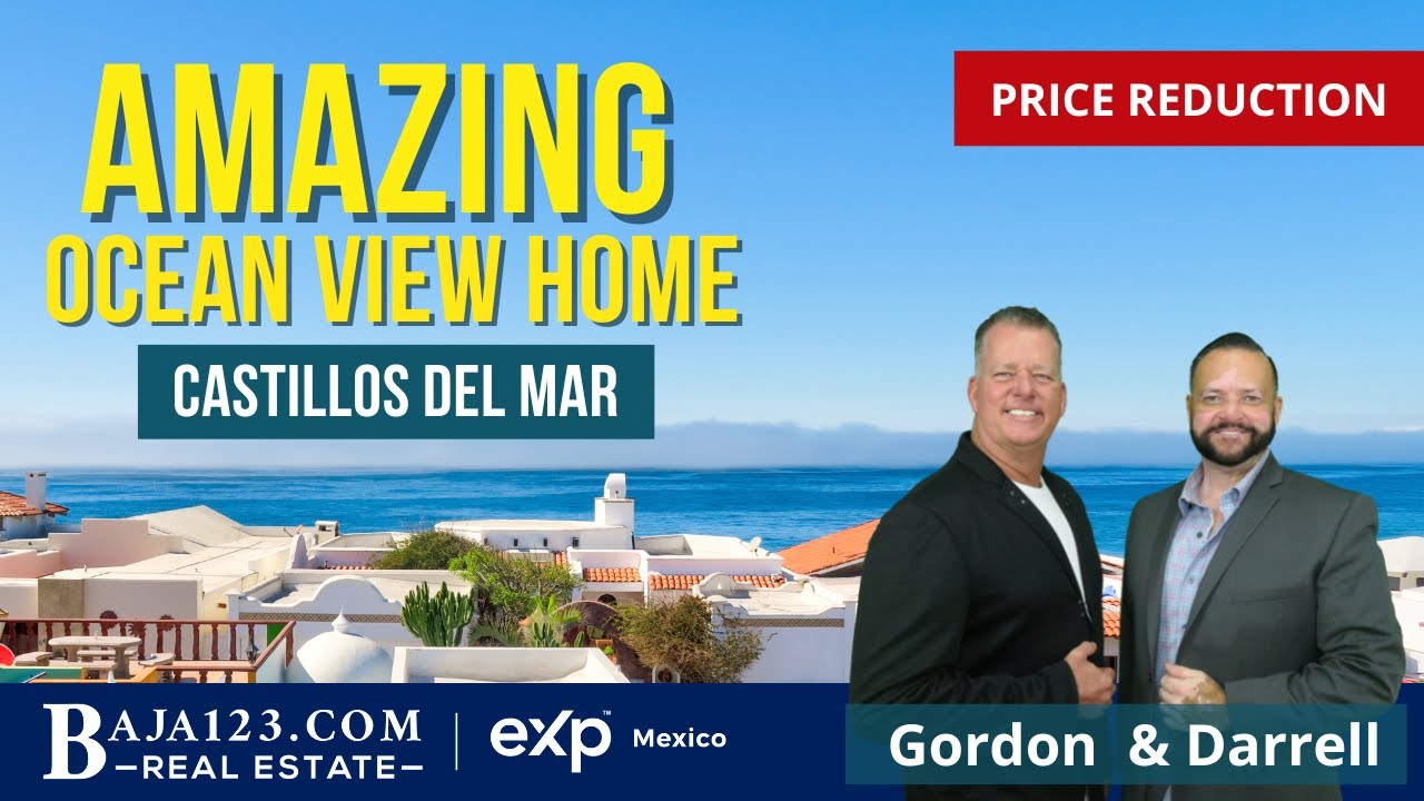 Amazing Ocean View Home in Castillos del Mar, Rosarito Beach - Darrell ...