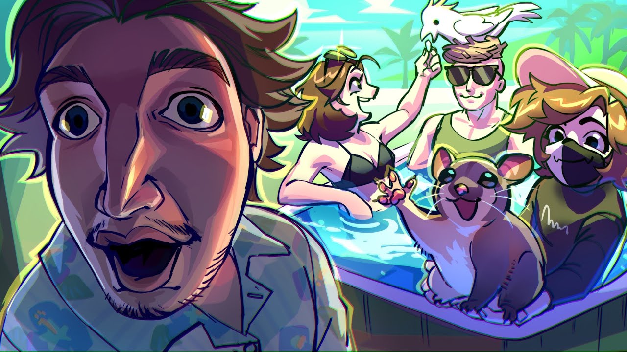 WET AND WILD HOT TUB STREAM - YouTube