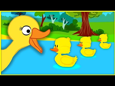 Five little ducks song 05 | nursery rhymes &kids songs |baby songs ...