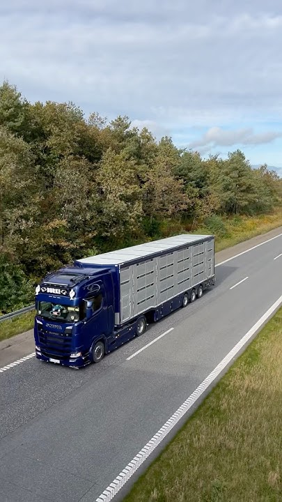 Bürke Transport, Scania Next Generation V8, Truckspotting - YouTube