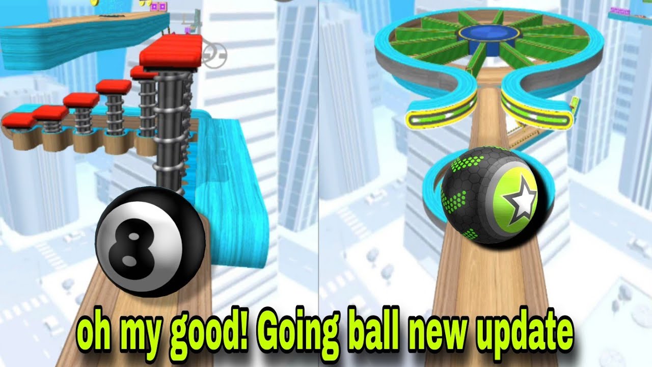 (Oh my good going ball new update) Going Balls Super Speed Run Gameplay ...