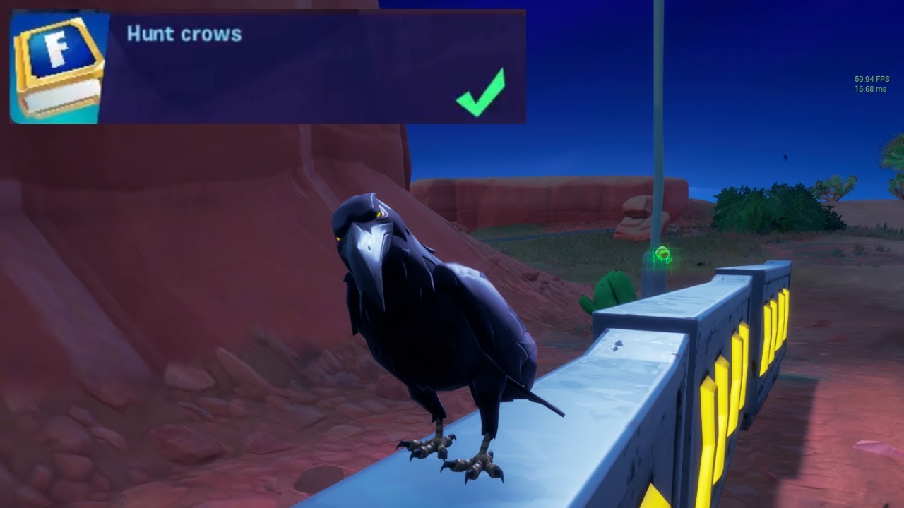 Hunt Crows - Fortnite - YouTube