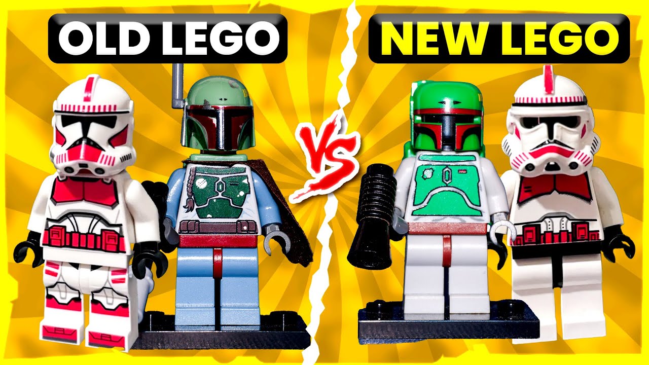 Old VS New LEGO - YouTube