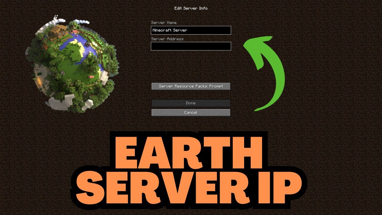 Minecraft Earth Server IP Address 2024 - YouTube
