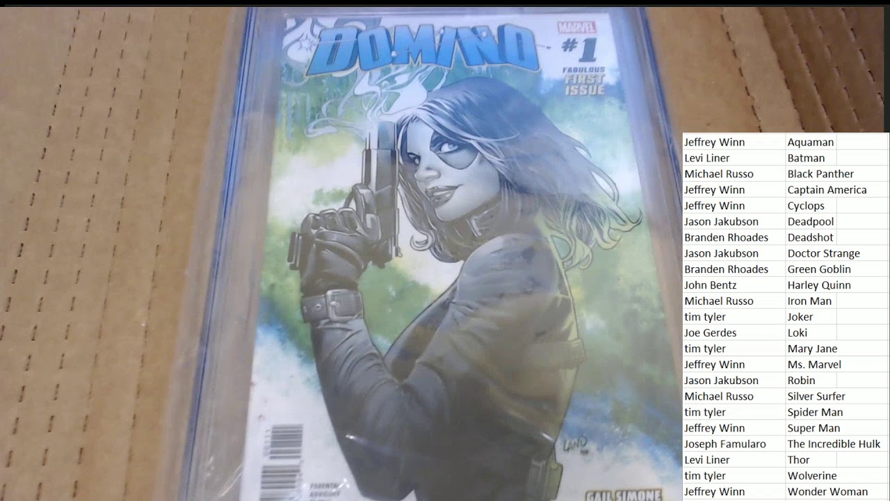 Modern Age Marvels Series 1 Graded Comic ID MAMCOMIC253 - YouTube