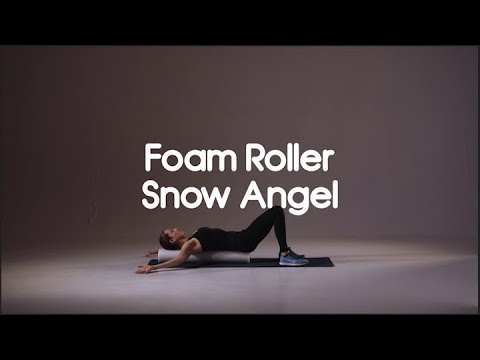 Foam Roller Snow Angel - How to Demo - YouTube
