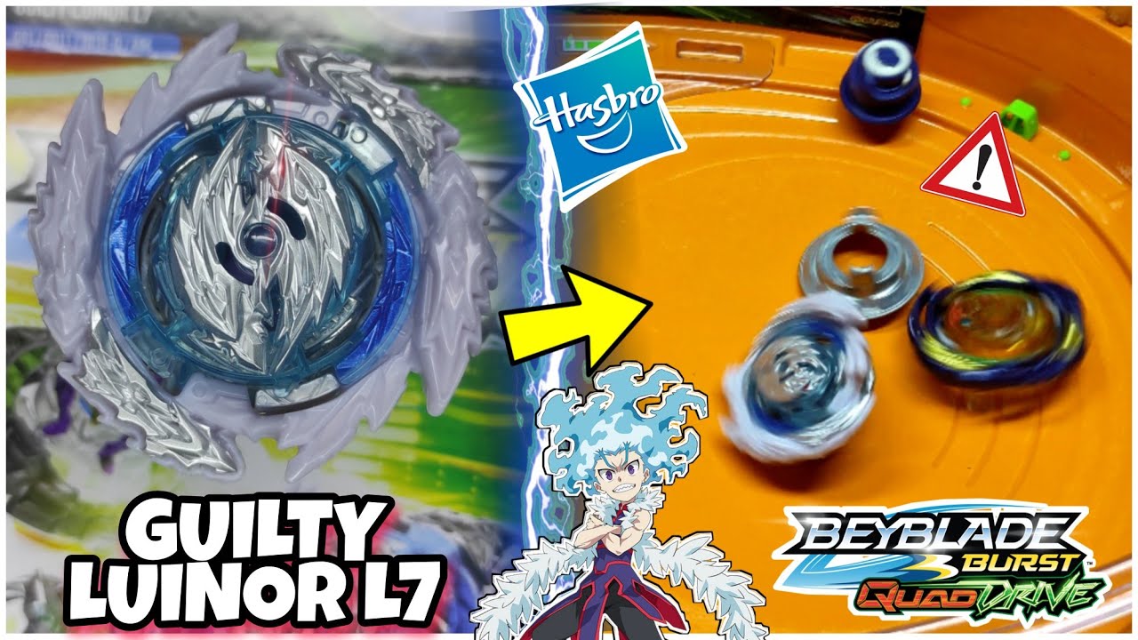 🚫El LUINOR MÁS PODEROSO⚠️ Unboxing GUILTY LUINOR L7 de Beyblade Burst ...