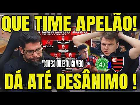 IMPRENSA CATARINENSE REAGE A ESCALAÇÃO DO MENGÃO! FLAMENGO X CHAPECOENSE