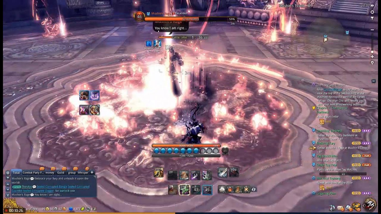 Blade and soul ♠ Mushin Tower Floor 8 | Assassin EU - YouTube